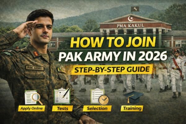 How to Join the Pakistan Army in 2026 – A Complete Step-by-Step Guide ...